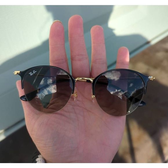 Ray-Ban | Accessories | Rayban Round Phantos Grey Gradient Sunglasses ...